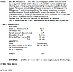 Sharpline® 200 - Tape-Rite